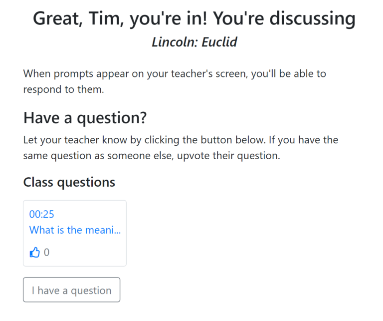 Encourage Inquiry with Student Questions - ClassHook Blog